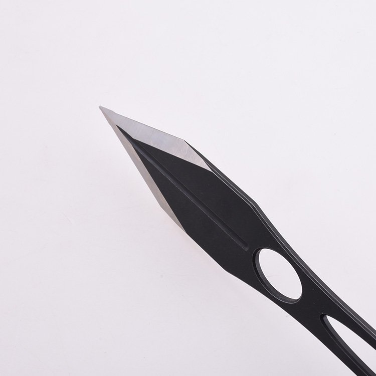 OEM throwing knife D2 handle titanium coating self design custom made ...
