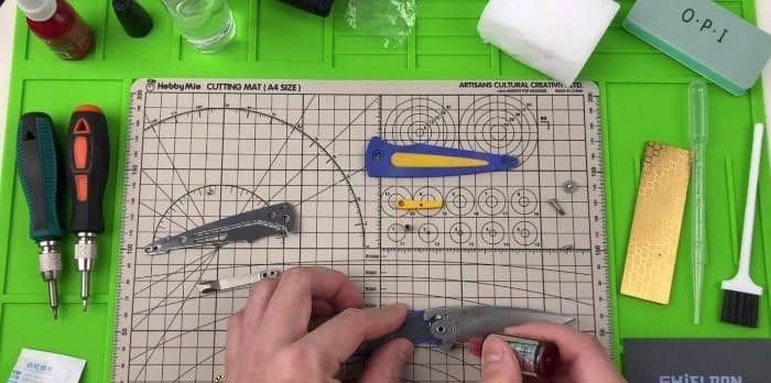 Complete Procedure from Disassembly to Assembly of Colibri Knife by ...