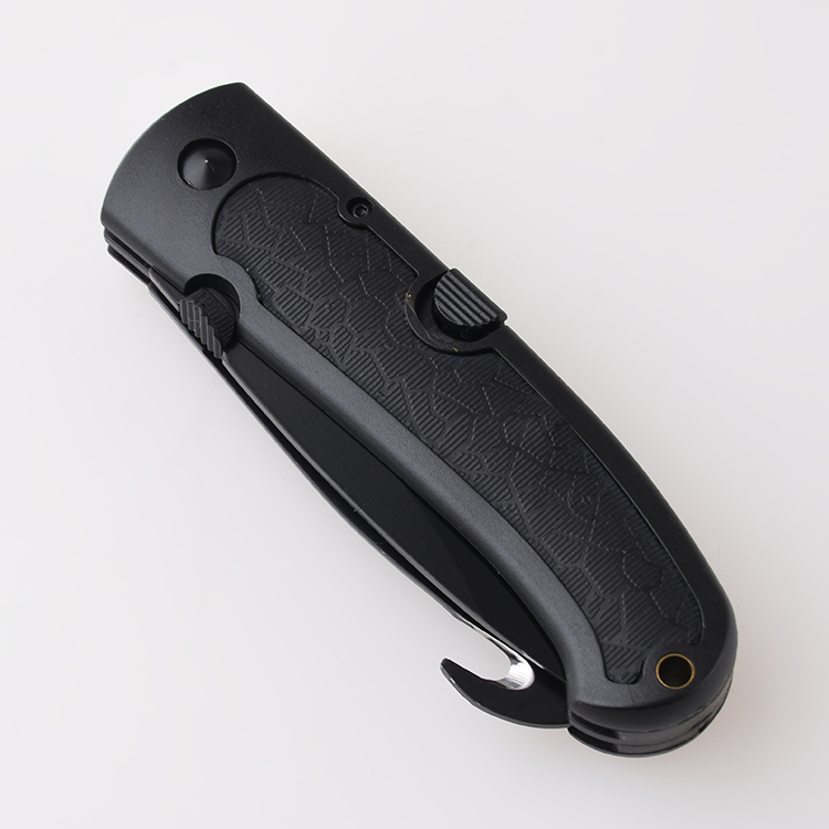 OEM Folding knife PP+TPR handle multi-purposes 3 in 1 lock 3Cr blade ...