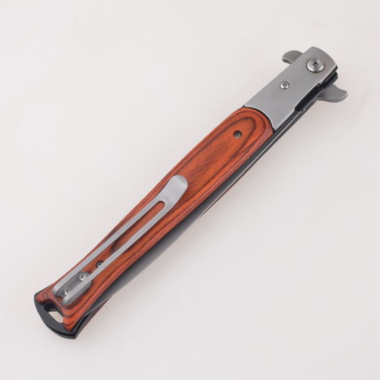 OEM folding knives long handle stiletto Bayonet blood groove blade ...