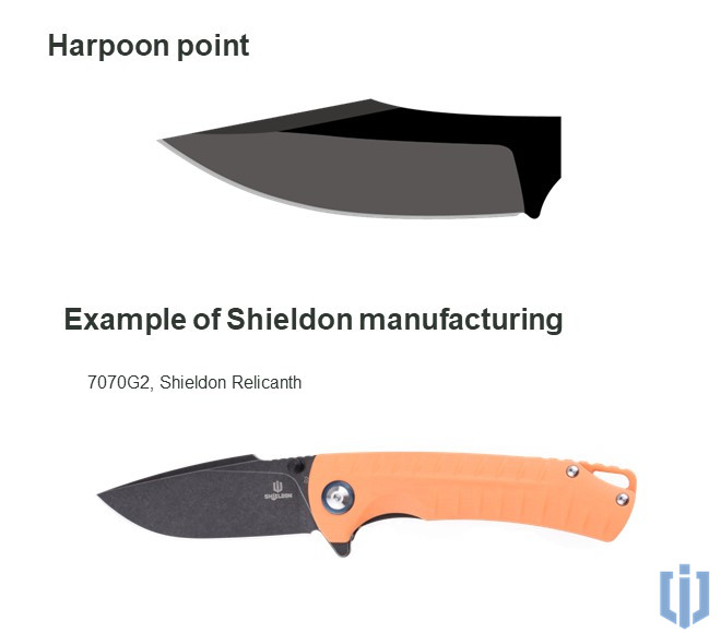 Harpoon point - Shieldon