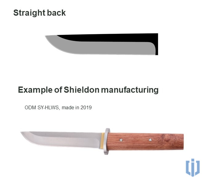 Straight back - Shieldon
