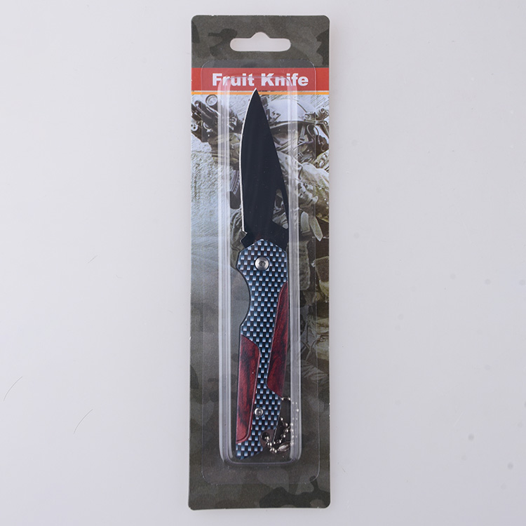 HU-2507 folding knife 3D printing low price blister card package ...