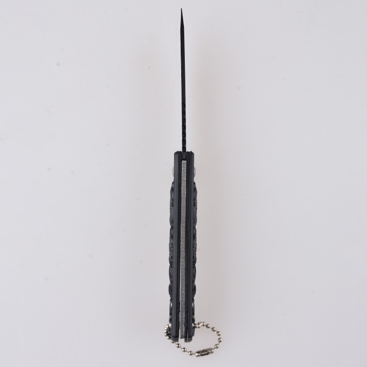 HU-2559 folding knife trade RTS Alibaba black PP handle oriental ...