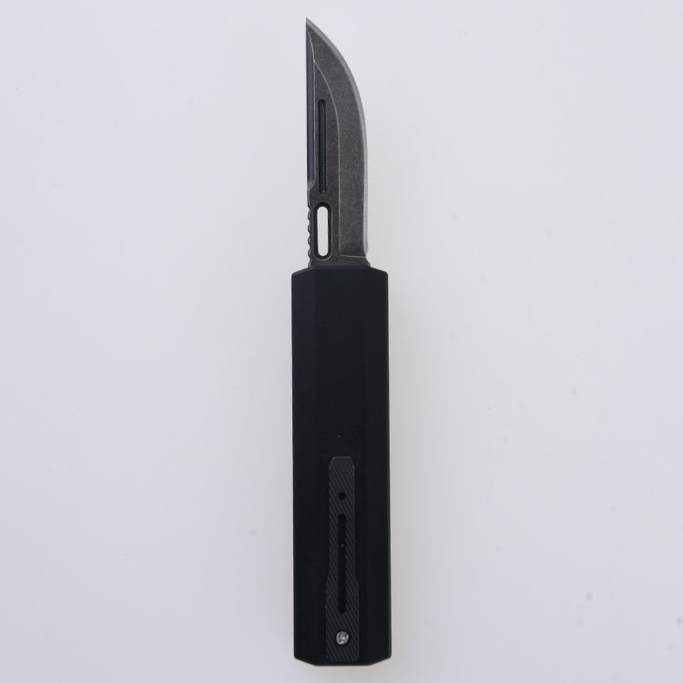 FM-K001B O.T.F. customized design aluminum switchblades OEM/ODM knife ...