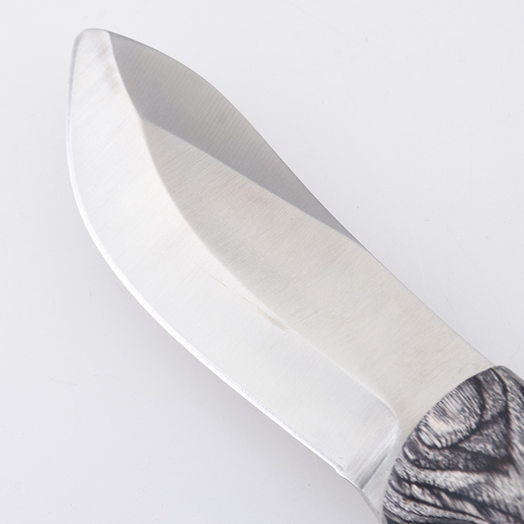 ODM JM-1030 hunting knife pouch color wood handle blister card ...