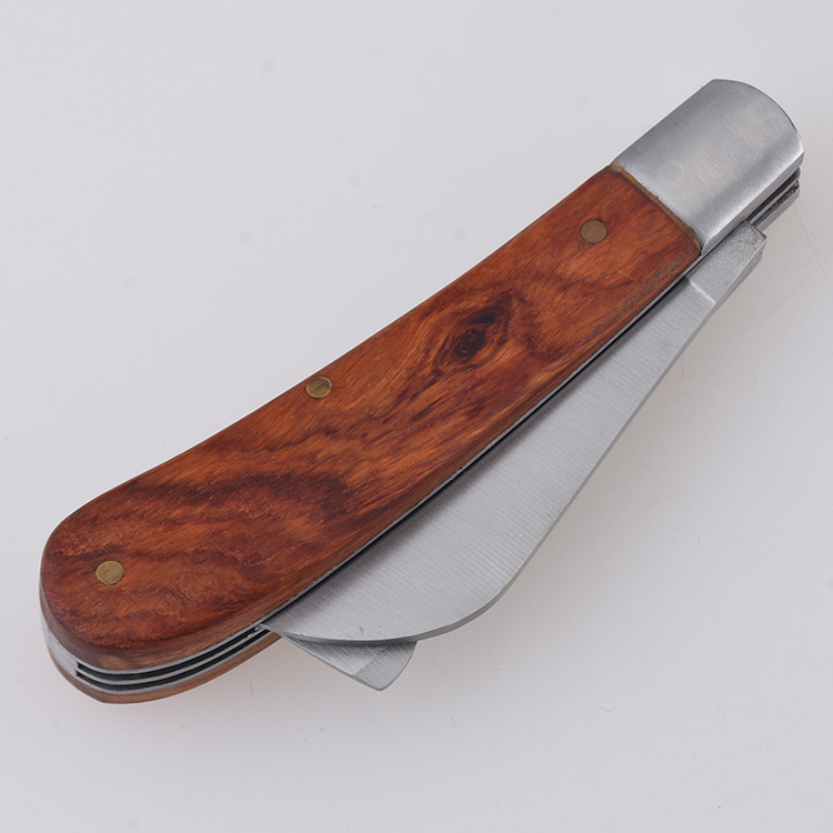 SS-0611 dual foldable knife budding pruning gardening bark lifting ...