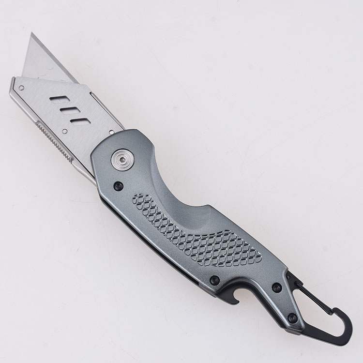 HF-GHK3S utility cutter key chain carabiner folder SK5 blade lock hand ...